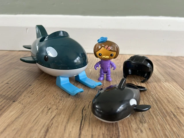 OCTONAUTS GUP O with Dashi, Helmet & Orca Creature £12.50 - PicClick UK