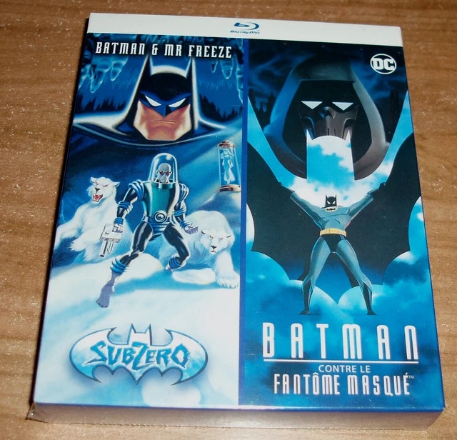 BATMAN ANIMATION LA Masque Du Fantôme + Mr Freeze Subzero Blu-Ray Neuf ...