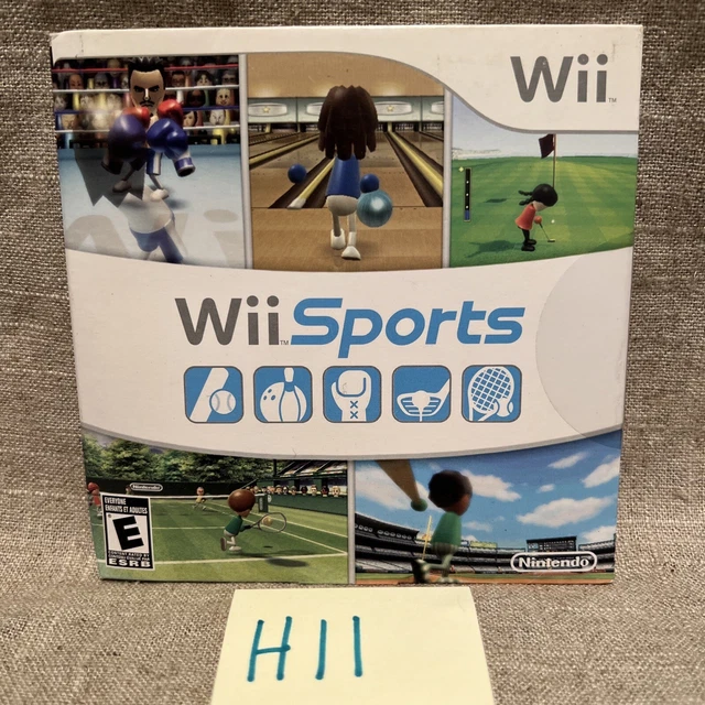 WII SPORTS (NINTENDO Wii, 2006) New Game Factory Sealed in Cardboard ...