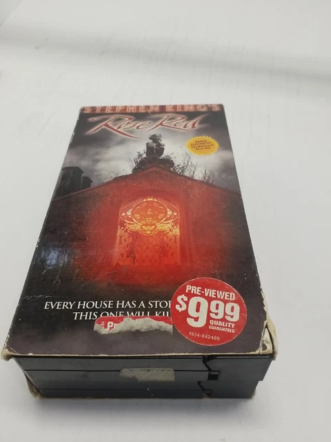 STEPHEN KING ROSE Red VHS. 2 Tape Set. 2002 Blockbuster Rentals £7.43 ...