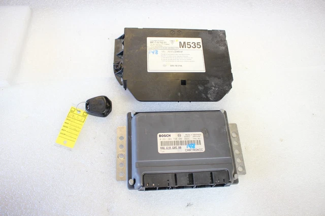 PORSCHE 986 BOXSTER Key Ignition Switch Immobilizer ECU Module Control ...
