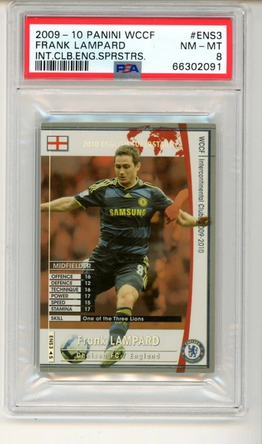 PSA 8 JAPONAIS Frank Lampard Chelsea Pop 1 Premier Panini Wccf Ens3 2009-10 256 EUR 0,92 ...