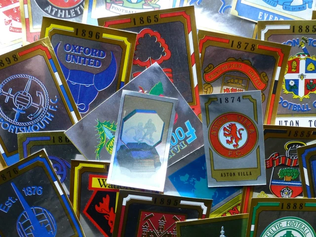 PANINI FOOTBALL 88 Team Badges (Ex-Album) | Complete Your Collection £1 ...