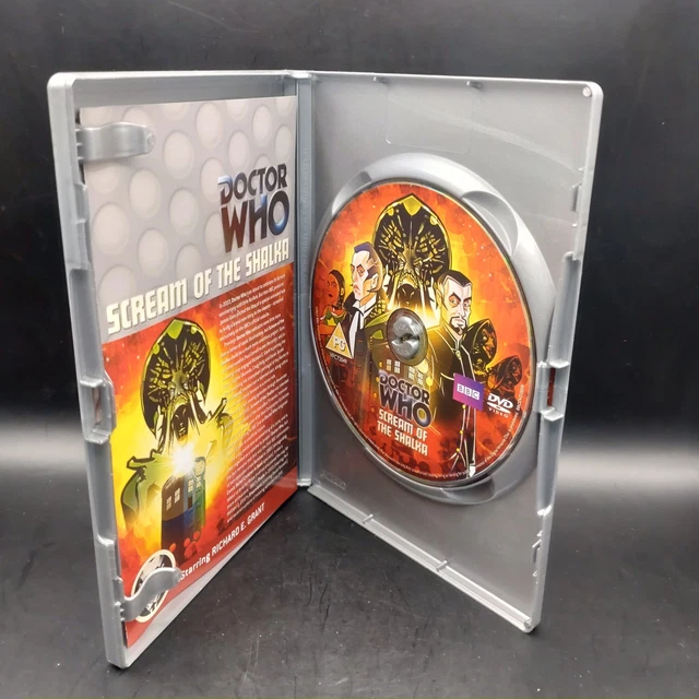 DOCTOR WHO SCREAM Of The Shalka Richard E Grant Animated BBC R2 DVD VGC ...