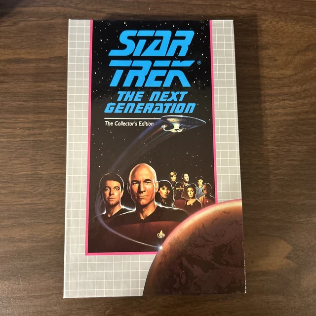 STAR TREK THE Next Generation VHS Episode 234-235 Collector’s Edition £ ...