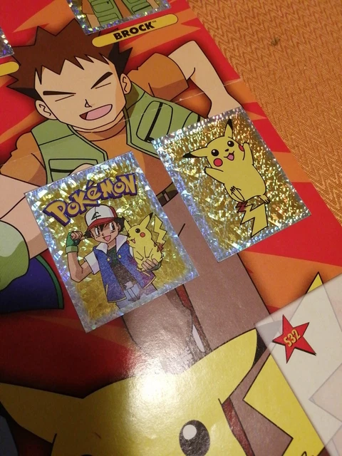 POKEMON POSTER STICKERS 1999-2000 - Album Merlin Collection Ita ...