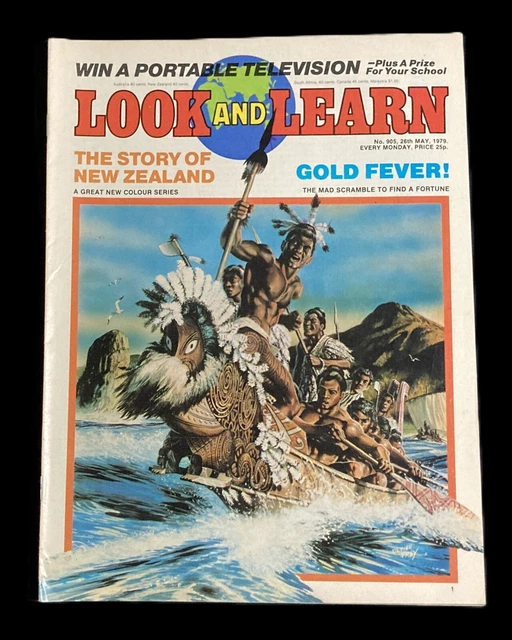 VINTAGE LOOK AND Learn Magazine No.905 Comic Book 26 May 1979 Knowledge ...