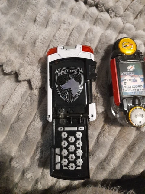 POWER RANGERS SPD Flip Phone Morpher 04 & Operation Overdrive Tracker ...