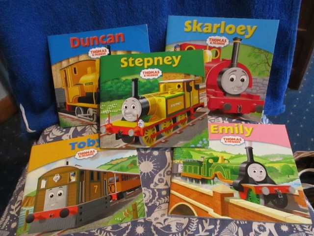 THOMAS & FRIENDS Book Bundle X 5 Books Thomas The Tank Engine Paperback ...