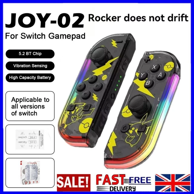 FOR NINTENDO SWITCH Joy Con Controller Left & Right Wireless Pair ...