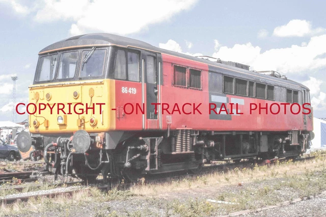 UK RAILWAY PHOTOGRAPH Of Class 86 86244. Rm86 (368) £1.70 - PicClick UK