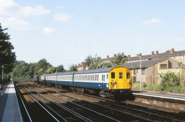 4849 RAILWAY COLOUR Slide Emu 4 Epb 5328 At Sydenham 1983 £2.99 ...