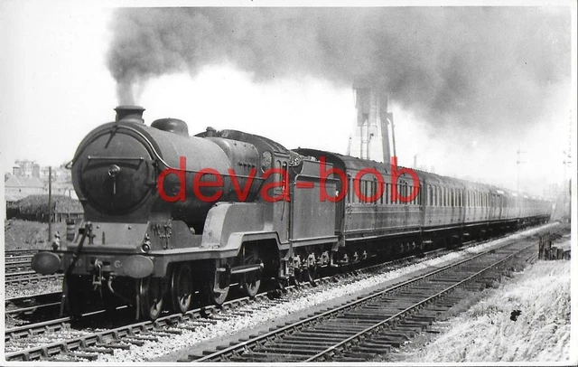 RAILWAY PHOTO LNER D11 6401 James Fitzjames Haymarket 1935 GCR 4-4-0 ...