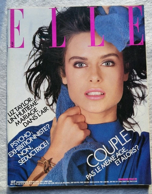 FRENCH MAGAZINE ELLE May.1986 Cover Keerstin Allen By Bill King EUR 15 ...