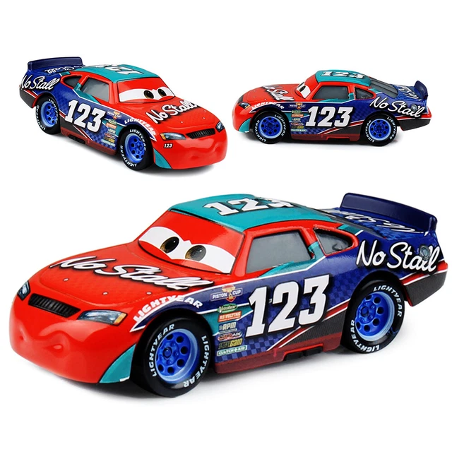 DISNEY PIXAR CARS 3 No.123 Racer Diecast Model Toys Car 1:55 Kid Gifts ...