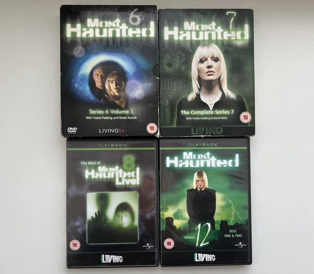 MOST HAUNTED DVD Bundle Ghost Hunting Series: 6 Vol 1, 7, 8 Live, 12 ...