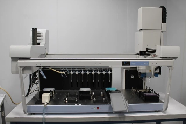 PERKIN JANUS EXPANDED Liquid Handler AJL8M01 w/ Varispan-8, MDT-96 ...