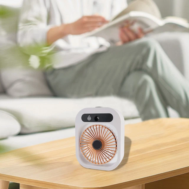 HOME PORTABLE CONDITIONING Desk Misting Fan USB Misting Fan Mist ...
