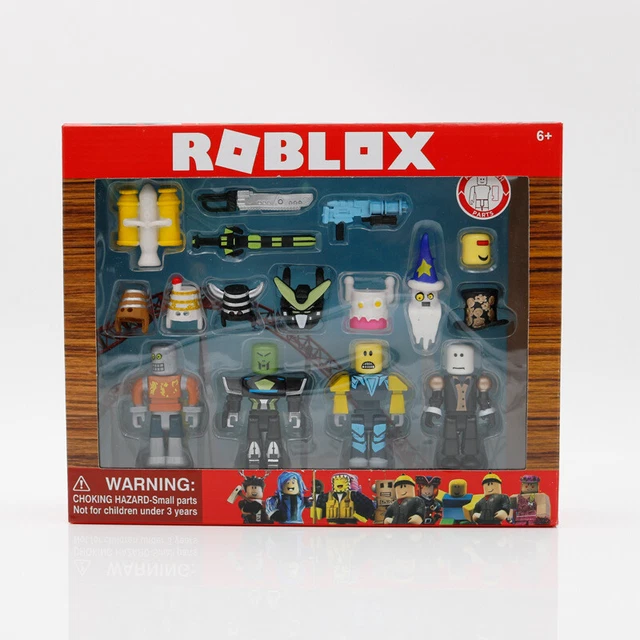 ROBLOX ROBOT RIOT 4 Figure Pack Mix Match Set Action Figure Toy Kids ...