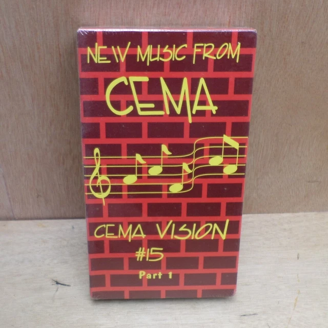 CEMA VISION 15 Promo Music Video Cassette Tape inc Smashing Pumpkins ...