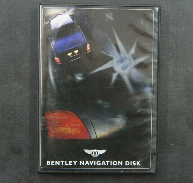 BENTLEY CONTINENTAL GT Navigation Europa DVD Navi Disc HÜLLE 3W0919859B ...