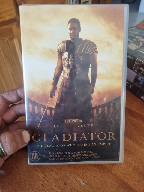GLADIATOR - VHS - Big Box Ex Rental - V4 $16.49 - PicClick AU