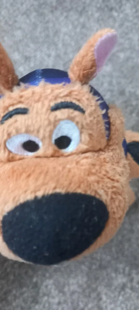 SCOOBY DOO SUPER Scoob Plush Soft Toy 7" Small Retro Cartoon TV Stuffed ...
