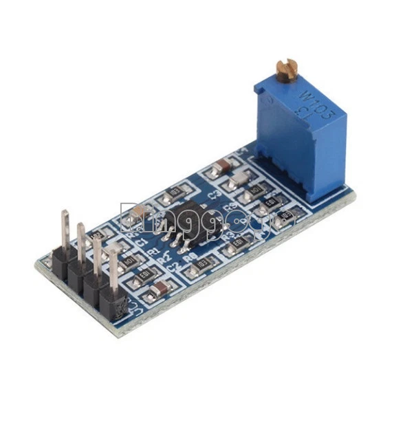 LM358 100 TIMES gain Signal amplification amplifier Operational ...