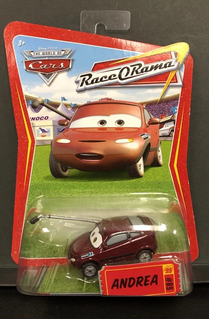 DISNEY PIXAR CARS Andrea Race O Rama NIP $10.39 - PicClick CA