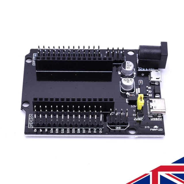 Esp32 Esp32 30p Power Board 24 Ghz Devkit V1 Power Supply Panel Dual