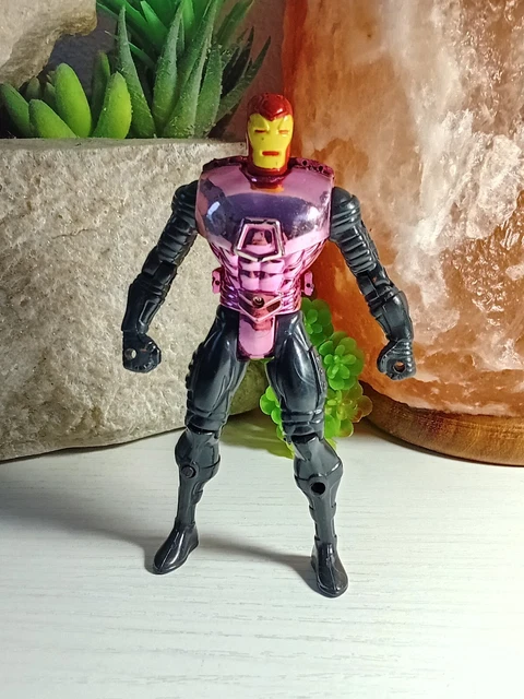 ACTION FIGURE IRON MAN IRONMAN 12cm SUPERHERO BOOTLEG 80' VINTAGE RARA ...