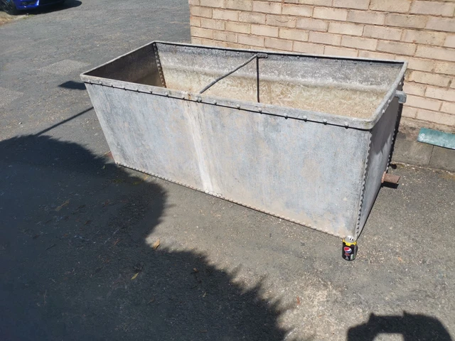 Water Troughs As Planters