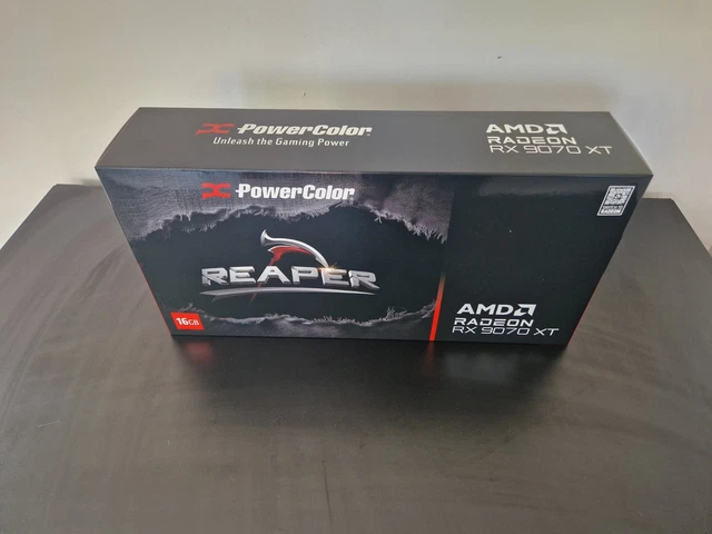 POWERCOLOR RADEON RX 9070 XT Reaper 16GB GDDR6 PCI-Express Graphics ...