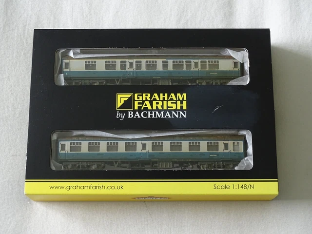 GRAHAM FARISH 374-990 Br Mk1 Coach Twin Pack Works Test Train N Gauge ...