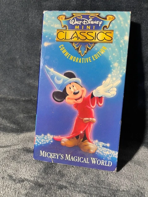 WALT DISNEY MINI CLASSICS COMMEMORATIVE EDITION VHS MICKEYS Magical ...