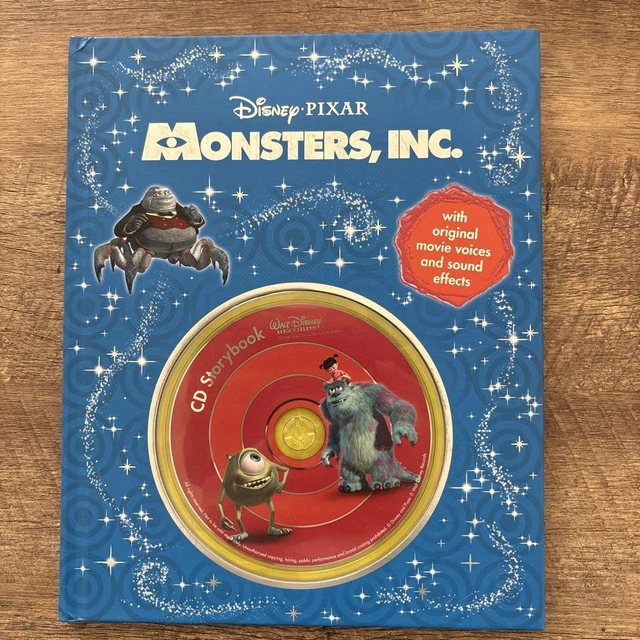 DISNEY PIXAR MONSTERS Inc. Cd Storybook $85.11 - PicClick AU