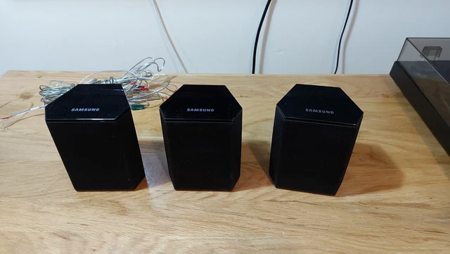 SAMSUNG PS-FS1-1 HOME Cinema Speakers with cables Left/right and Center ...