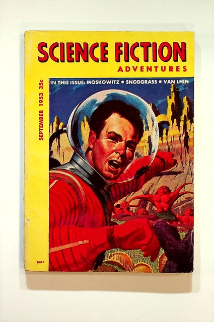 SCIENCE FICTION ADVENTURES Pulp Vol. 1 #6 VG+ 4.5 1953 £59.06 - PicClick UK
