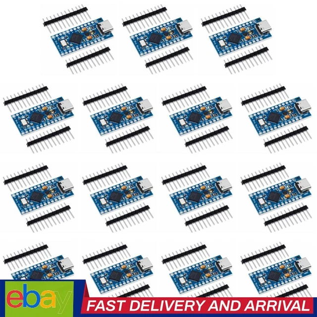 SCHEDA MICROMODULO PRO ATmega32U4 5V/16MHz per Arduino IDE V1.0.1 (Tipo ...