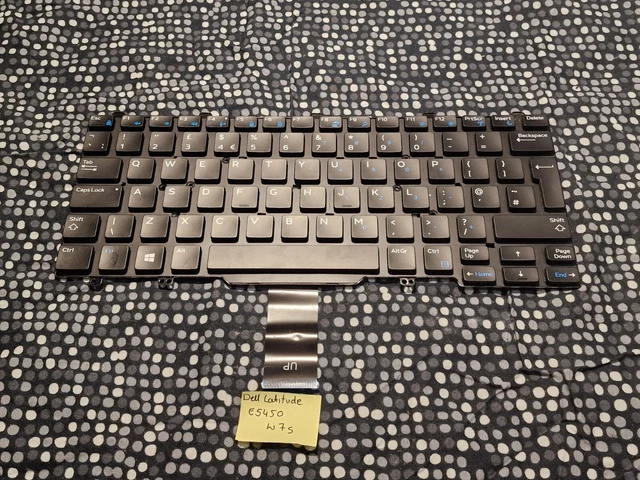 DELL LATITUDE E5450 E5470 UK Layout English Keyboard UK (tested) £11.85 ...