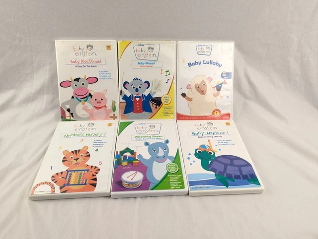DISNEY BABY EINSTEIN Kids Learning DVD Lot of 6 – Educational Fun for ...