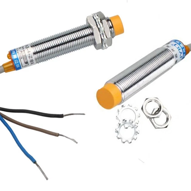 PROXIMITY SWITCH APPROACH Sensor Cylinder Type LED Indicator Metal ...