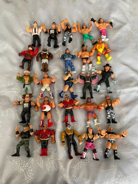 WWF (WWE) VINTAGE Hasbro 1990s Wrestling figures bundle - 25 total. Job ...