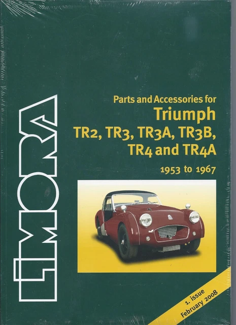 RTA LIMORA PARTS and accessories for triumph TR2 TR3 A & B TR4 de 1953 ...