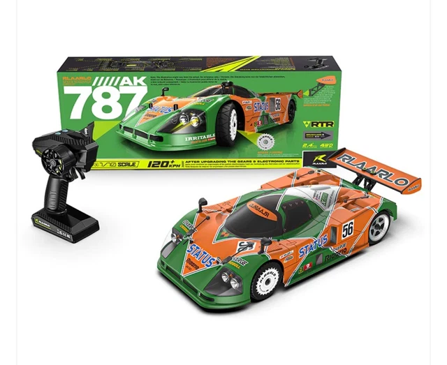 RLAARLO 1/10 METAL Version Brushless RTR On-Road Rc Car Supercar,AK-787 ...