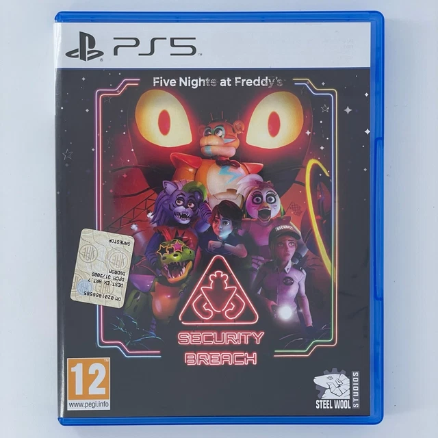 FIVE NIGHT'S A FREDDY'S FNAF PlayStation 5 PS5 italiano PAL ITA gioco ...