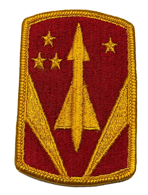 VIETNAM ERA U.S. Army 31st Air Defense Artillery Brigade Color Merrowed ...