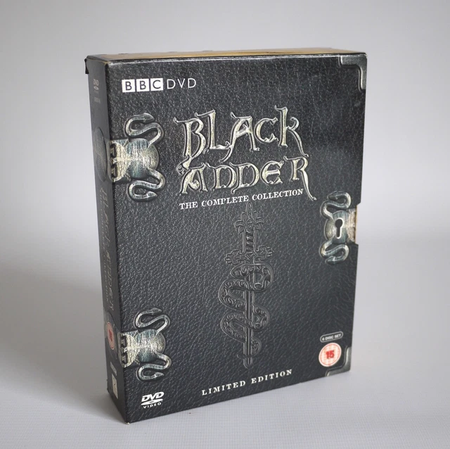 BLACK ADDER DVD Box Set LTD Edition BBC Complete Series 1-4 + CHRISTMAS ...