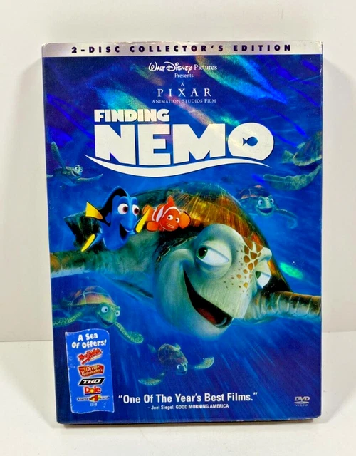 FINDING NEMO - 2 Disc Collector's Edition DVD - Pre Owned $4.75 ...
