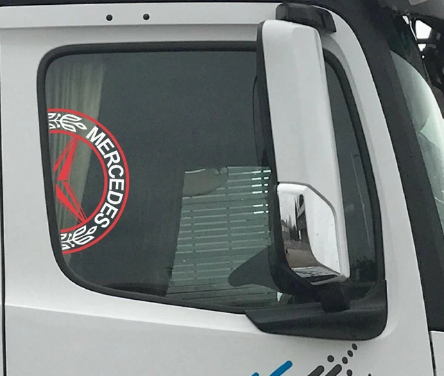 MERCEDES ACTROS DÉCALCOMANIES de fenêtre / autocollants EUR 20,94 ...
